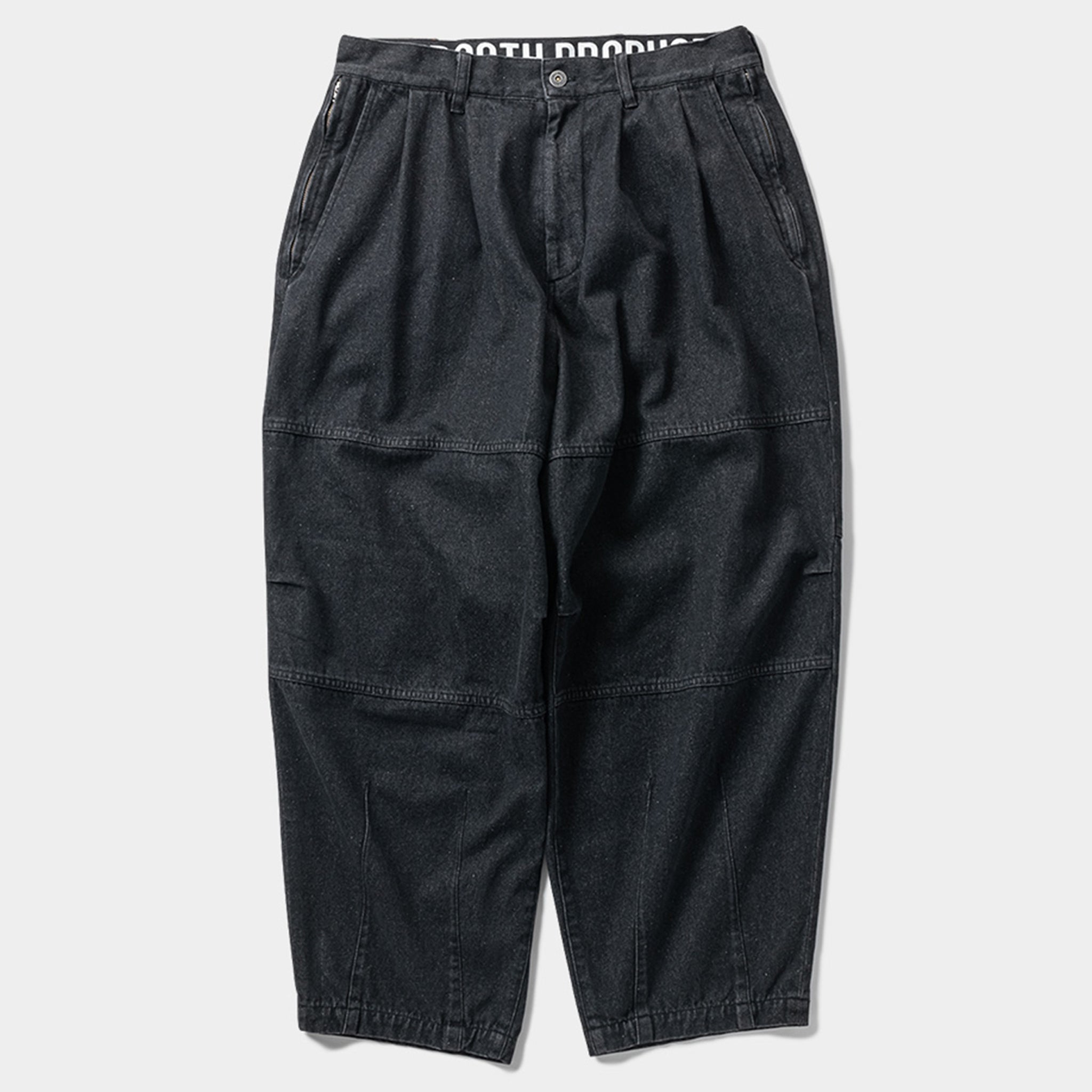 DENIM BALLOON PANTS / BLACK – GR8