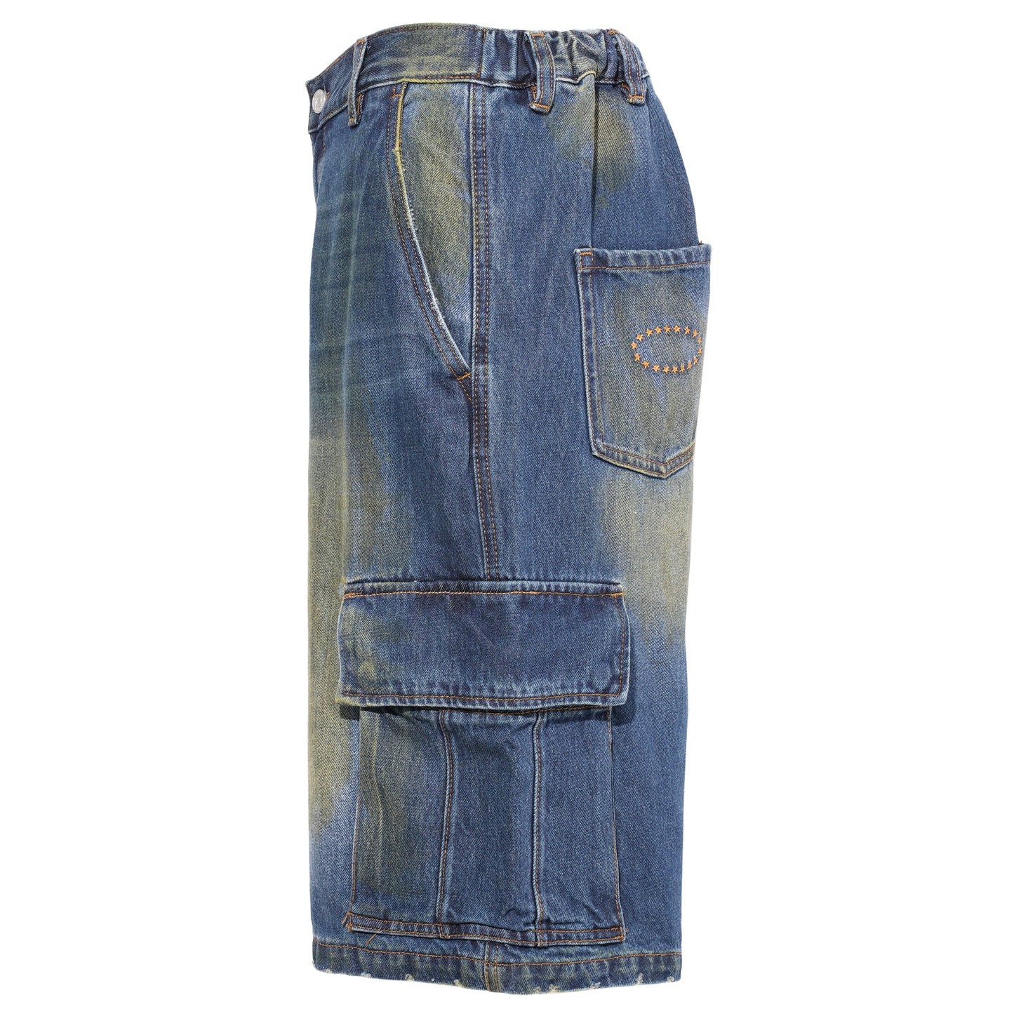 BAGGY CARGO SHORTS / BLUE – GR8