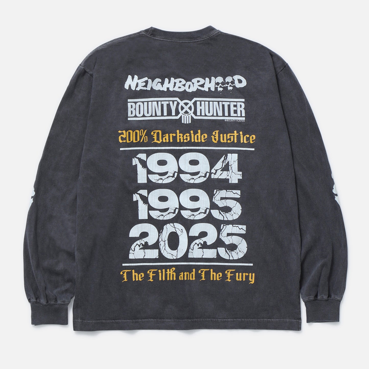 NH X BOUNTY HUNTER . TEE LS-1 / BLACK – GR8