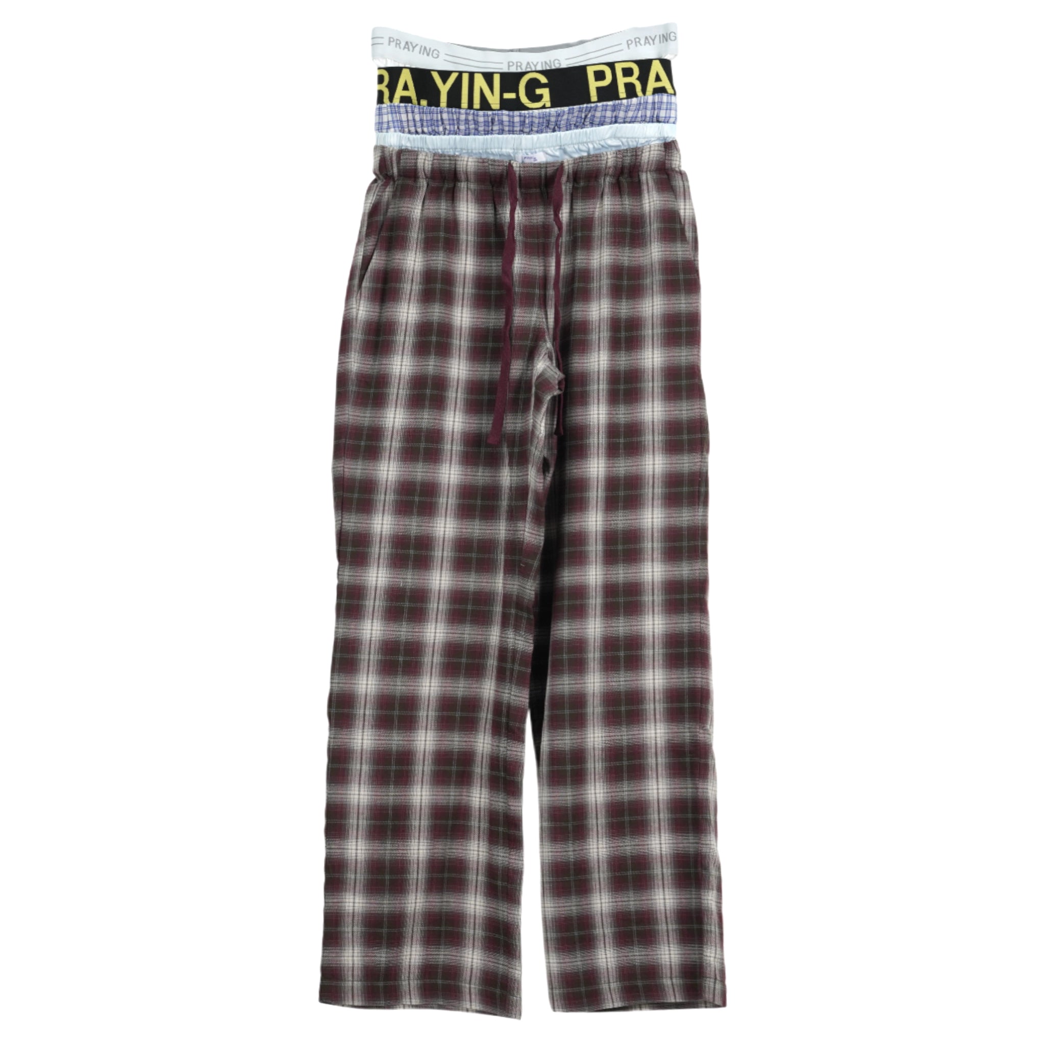 UNDERWEAR SWEATS PLAID / GREY – GR8